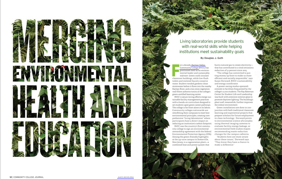 Community College Journal Spread | AACC 21st Century Virtual Center